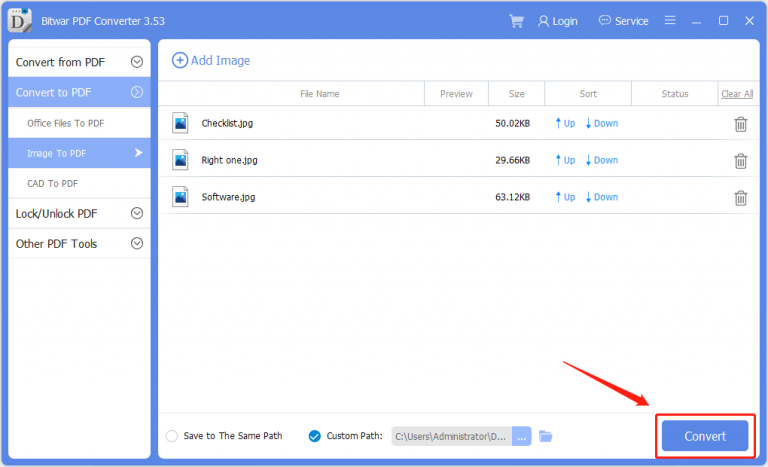 Step 4. Next, click Convert to start the conversion and wait for a ...